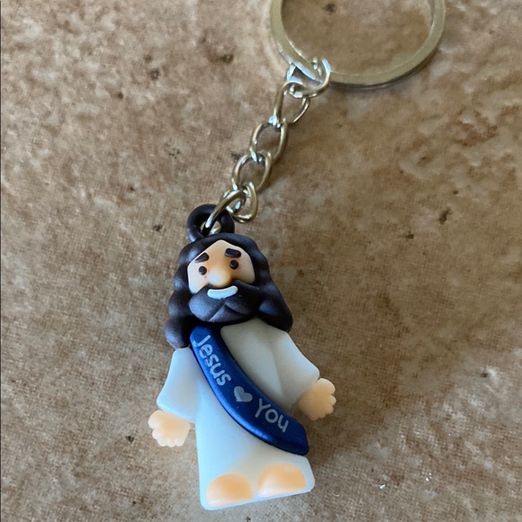 Accessories | Jesus Loves You Keychain | Poshmark